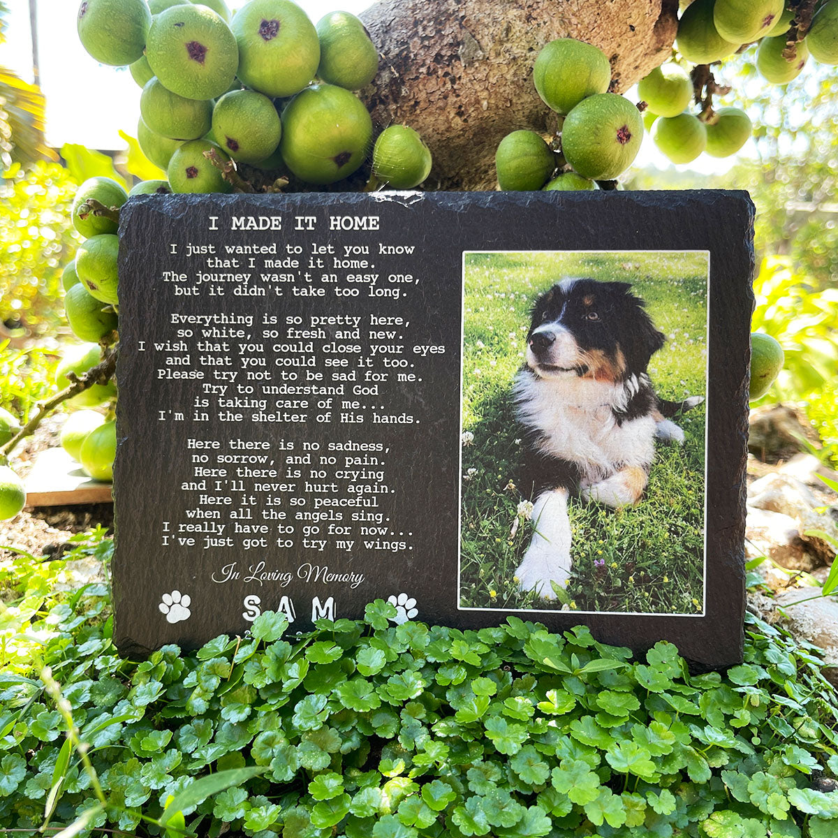 Symbols on Dog Memorial Stones & How to Create a Memorial Garden – Memorial Gifts 4u